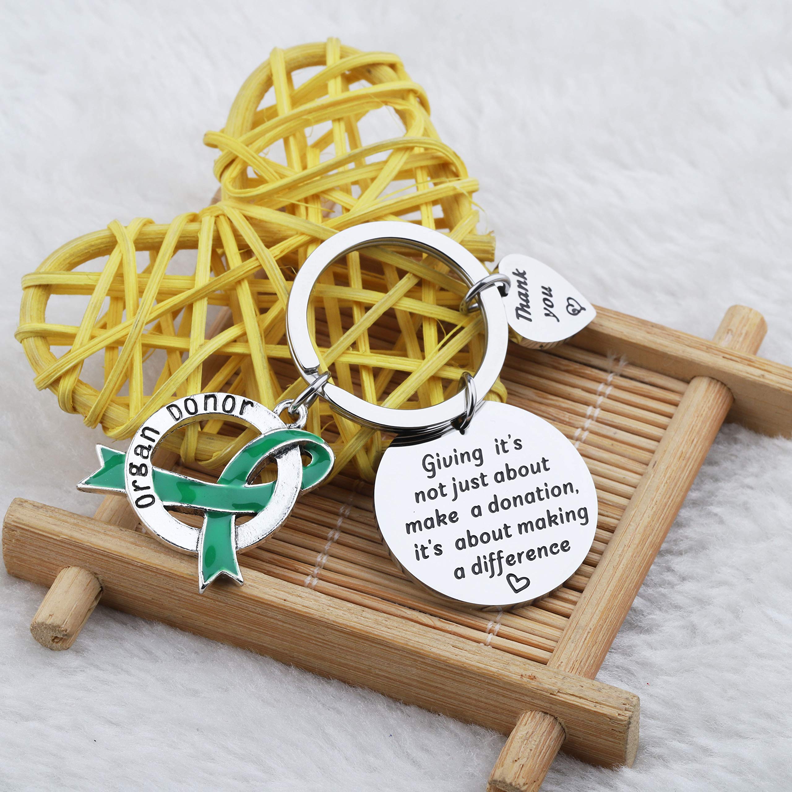 BAUNA Organ Donor Gifts Green Giving Donation Awareness Kidney Gift