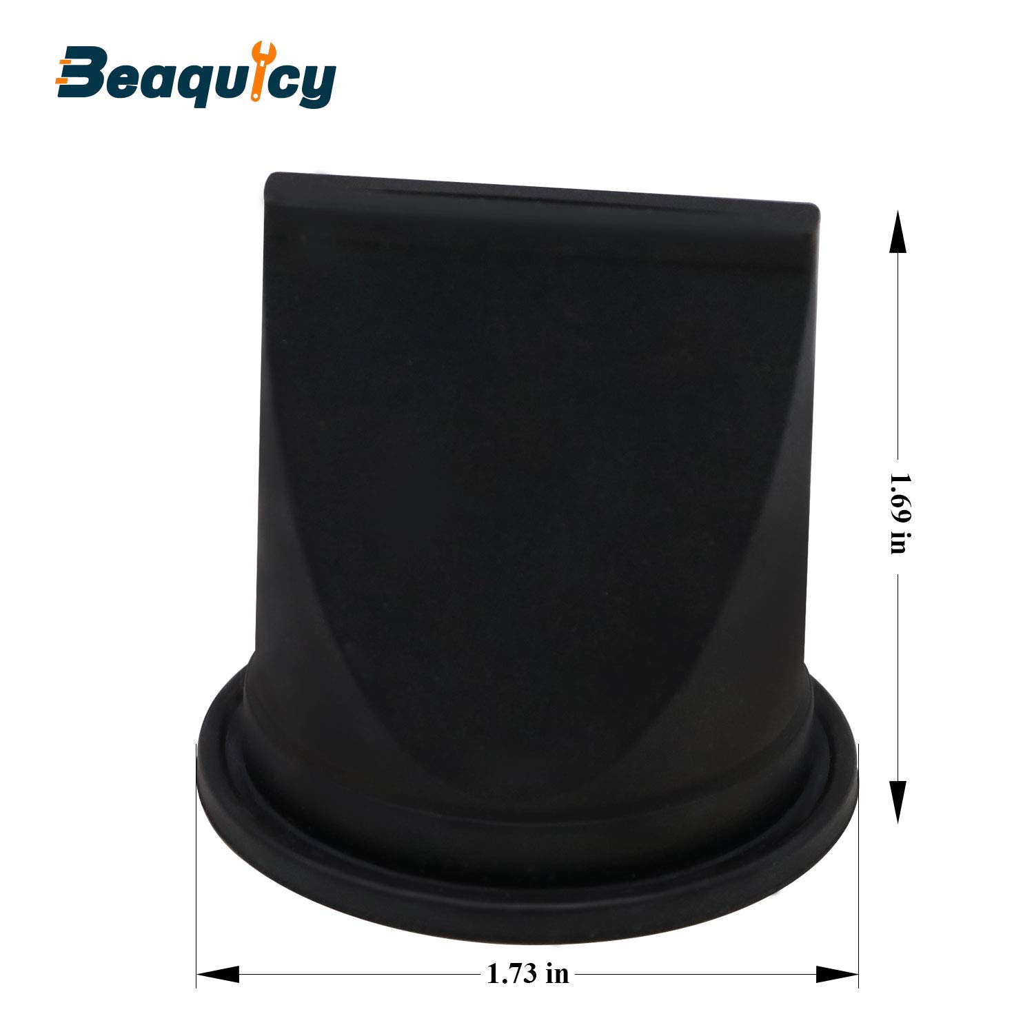 Beaquicy 385310076 Duckbill Valve Kit 1-1/2'' - Compatible for Vacuum Generators S and T Series Pumps - 2 Pack