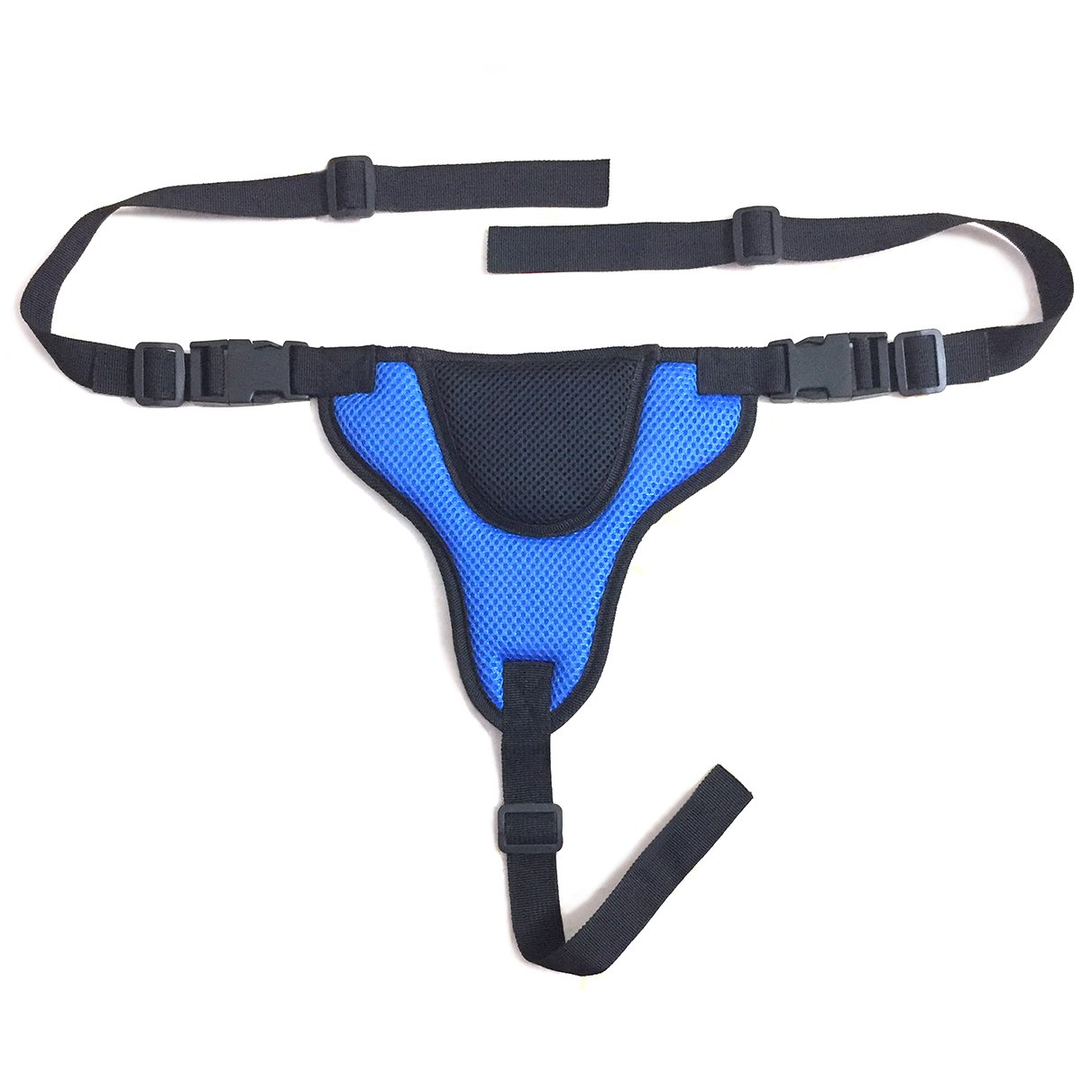 ZARPMA Baby Safety Belt with Guarding Pad,3 Point Safety Harness for Kid Infant Safe Strap for IKEA ANTILOP High Chair (Blue)
