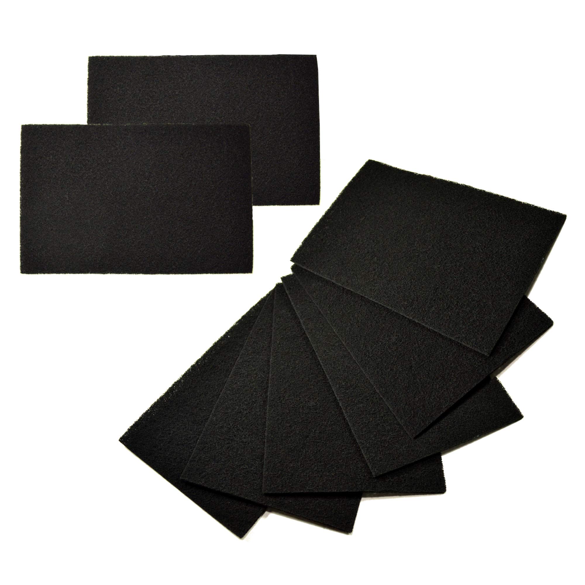 HQRP 8-Pack Carbon Filter fits Bionaire BAP1125, BAP1150, BAP1175, BAP1225, BAP1250, BAP1300, BAP615, BAP625, BAP650, BAP675, BAP725, BAP750, BAP756, BAP925 models