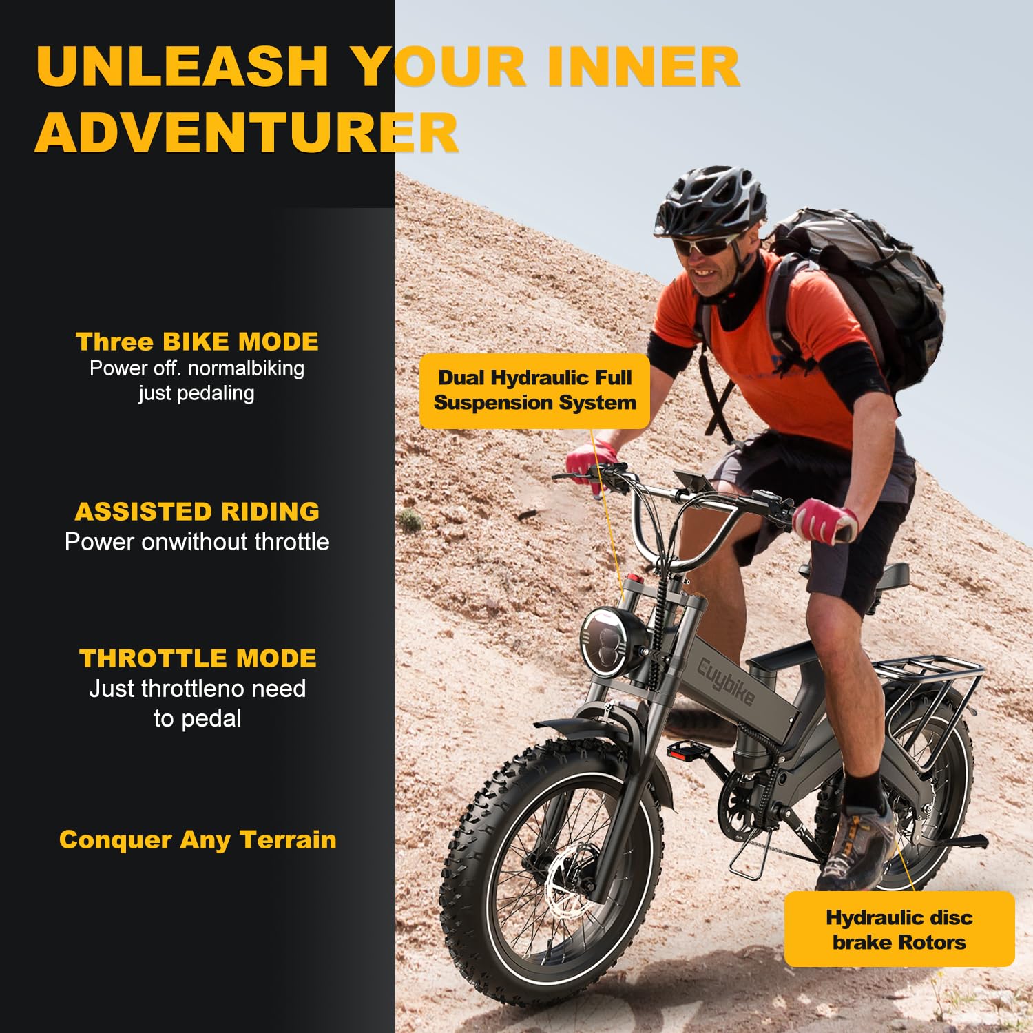 bluebiko 1000W/1500W/20000W Motor Folding Electric Bike for Adults,35MPH 100 Miles Long Range,48V 25Ah Removable Battery, 20" Fat Tire Foldable Ebikes,Hydraulic Disc Brake E-Bikes