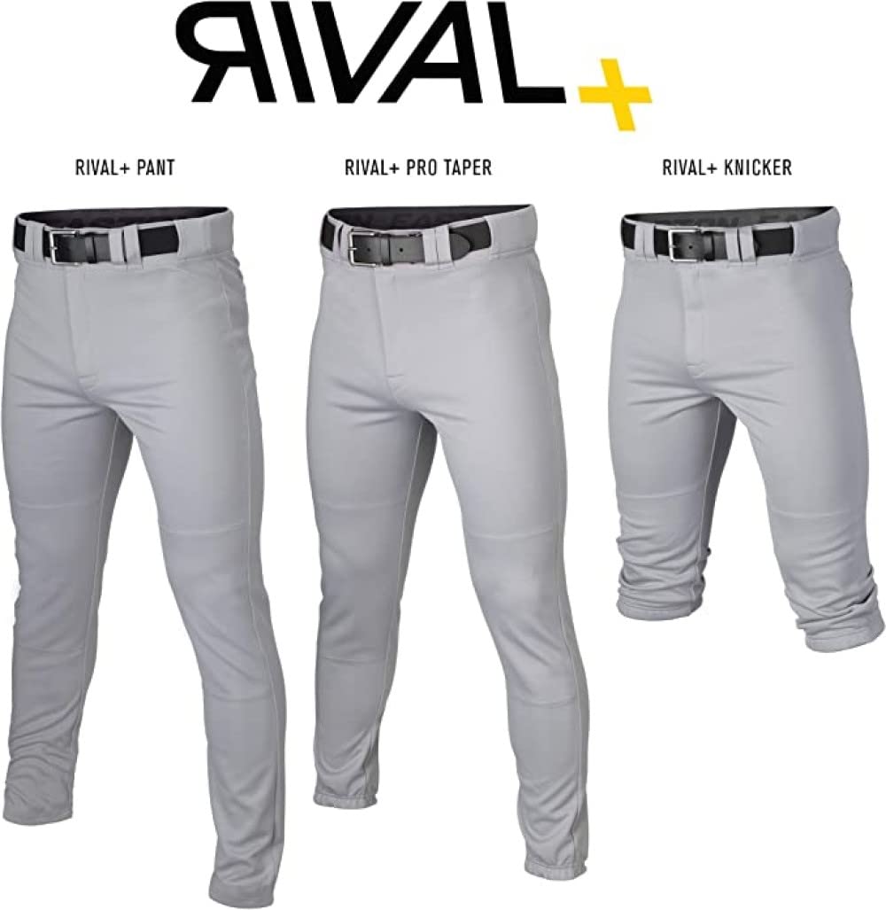Easton | RIVAL+ Baseball Pant | Grey | Youth | Large