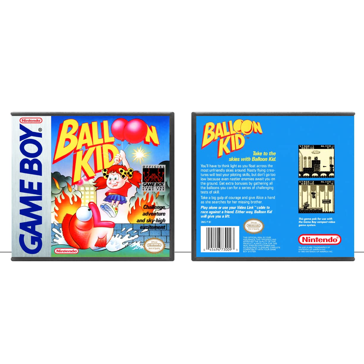 Balloon Kid | (GB) Game Boy - Game Case Only - No Game