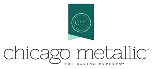 Chicago Metallic Professional Non-Stick Large Cookie Baking Sheet, 40 x 35 cm (15" x 14"), Metal, Grey, 40 x 35 x 1.3 cm