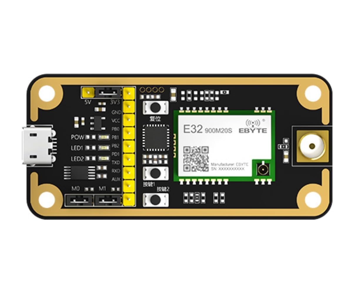 EBYTE SX1278 868MHz 915MHz Lora Test Board 20dbm E32-900MBL-01 USB Interface with Antenna and Power Supply