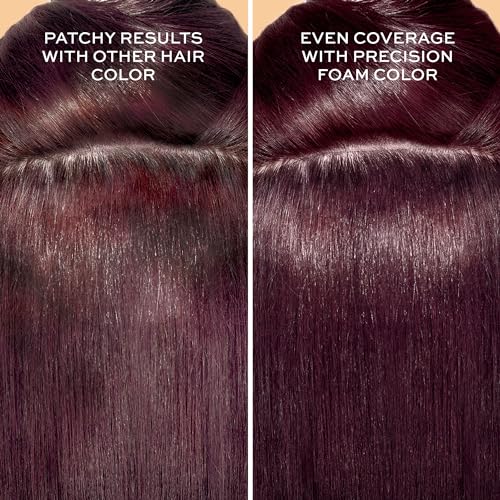 John Frieda Deep Cherry Brown 3VR Permanent Foam Hair Color, 1 Application