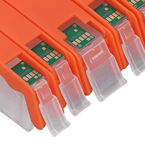 Cartridge Combo Pack, Ink Cartridge Set Reusable 6PCS Clear Printing for Replacement (750-751)