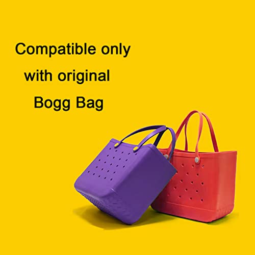 nsgglecher Charm Accessories Insert Suitable for Bogg Bags and Tote Bags, Hold Phone, Keys, Lipsticks,Wallet, Handy with Your Bogg Bags (yellow)