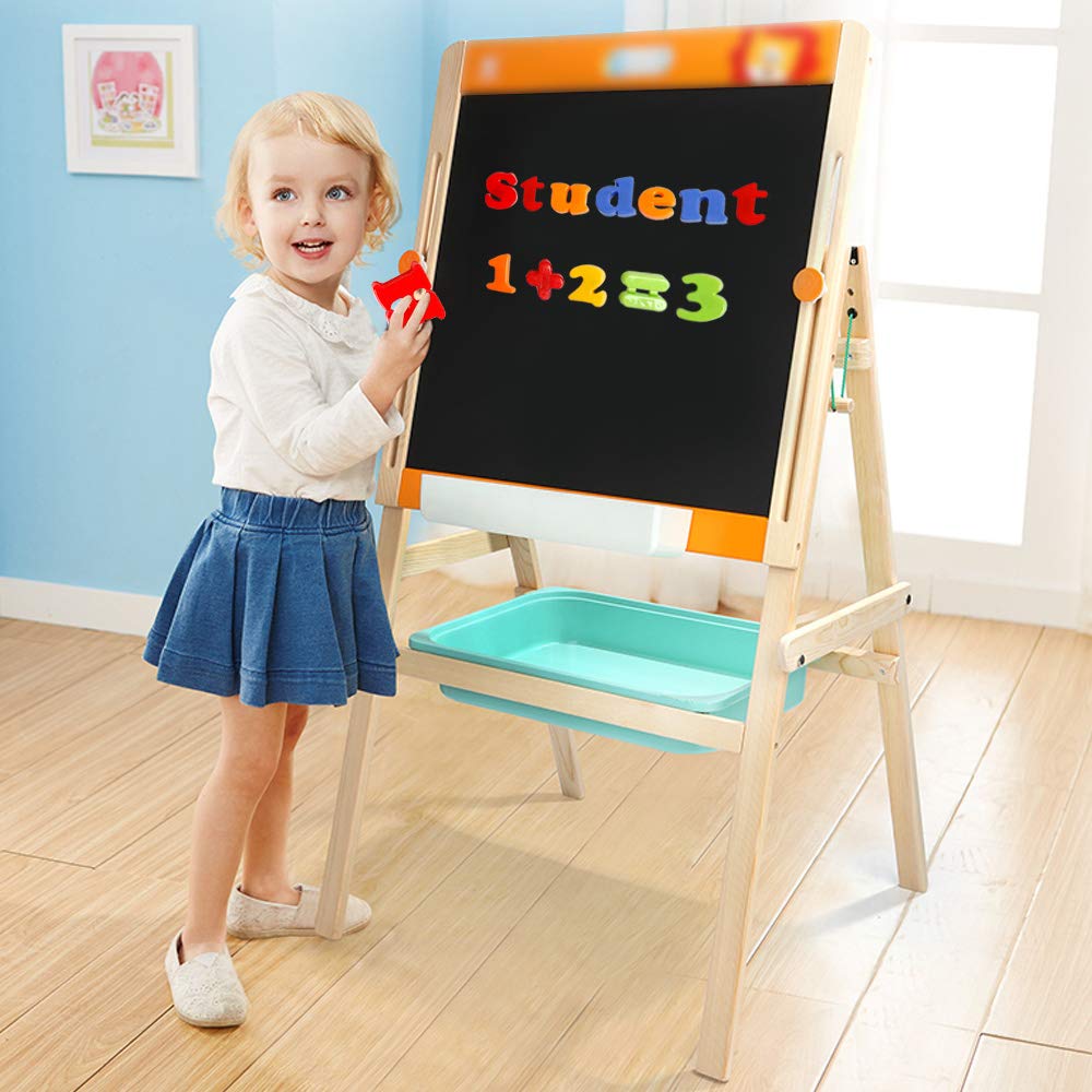 JCREN Magnetic Letters and Numbers Alphabet Magnets ABC 123 Fridge Toy Set Educational Preschool Learning Toys Spelling Counting Uppercase Lowercase Math Symbols for Kids 3 4 5 Years