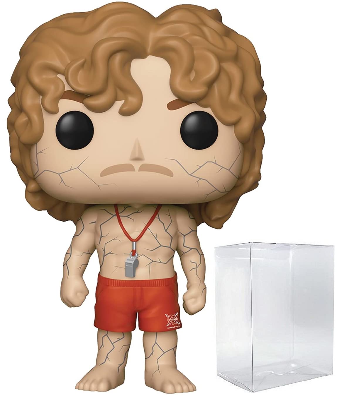 POP Stranger Things - Flayed Billy [Lifeguard Billy] Funko Pop! Vinyl Figure (Bundled with Compatible Pop Box Protector Case) Multicolored 3.75 inches