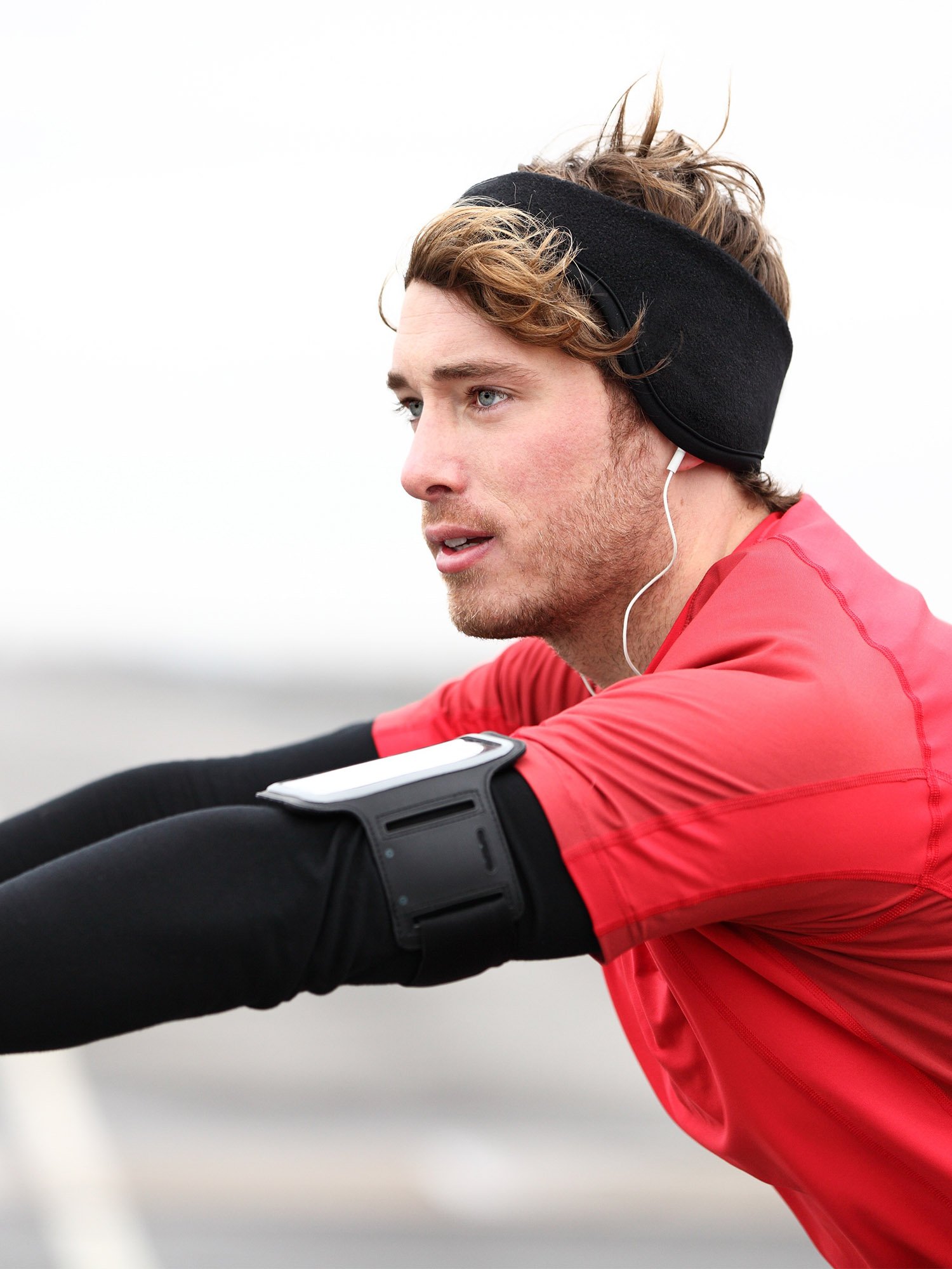 BBTO 3 Pcs Ear Warmer Fleece Headbands Ear Muffs Winter Running Gear for Women Men Adult(Black)