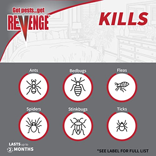 Bonide Revenge Dual Action Bed Bug Killer, 128 oz Ready-to-Use Spray
