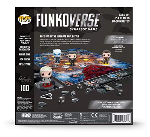 Funkoverse: Game of Thrones 100 4-Pack Board Game