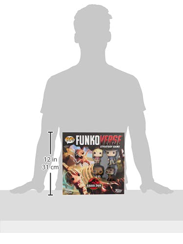 Funkoverse: Jurassic Park 100 4-Pack Board Game,2 TO 4 players, Multicolour