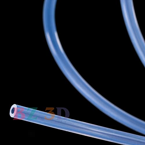 BZ 3D 3M PFA Teflon Bowden Tube 260 Celsius High Temperature Transparent PTFE tubing 2 X 4mm for 1.75mm Filament for Ender 3 CR-10 MK3 MK3S Mega 3D Printer ect.(PFA)