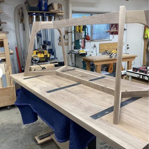C CHANNEL SUPPORT BRACING, C Channel Support Bracing, Metal Bracket, C Channel Bracket, Metal Bracing, Hidden Bracket (Custom Length Support Bracing) Live Edge Wood Table