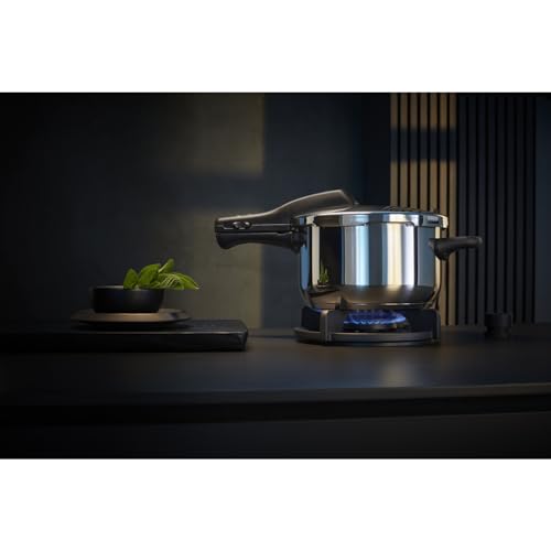 WMF Perfect Pressure Cooker Base Induction 3 Litres Pressure Cooker without Lid Polished Cromargan Stainless Steel