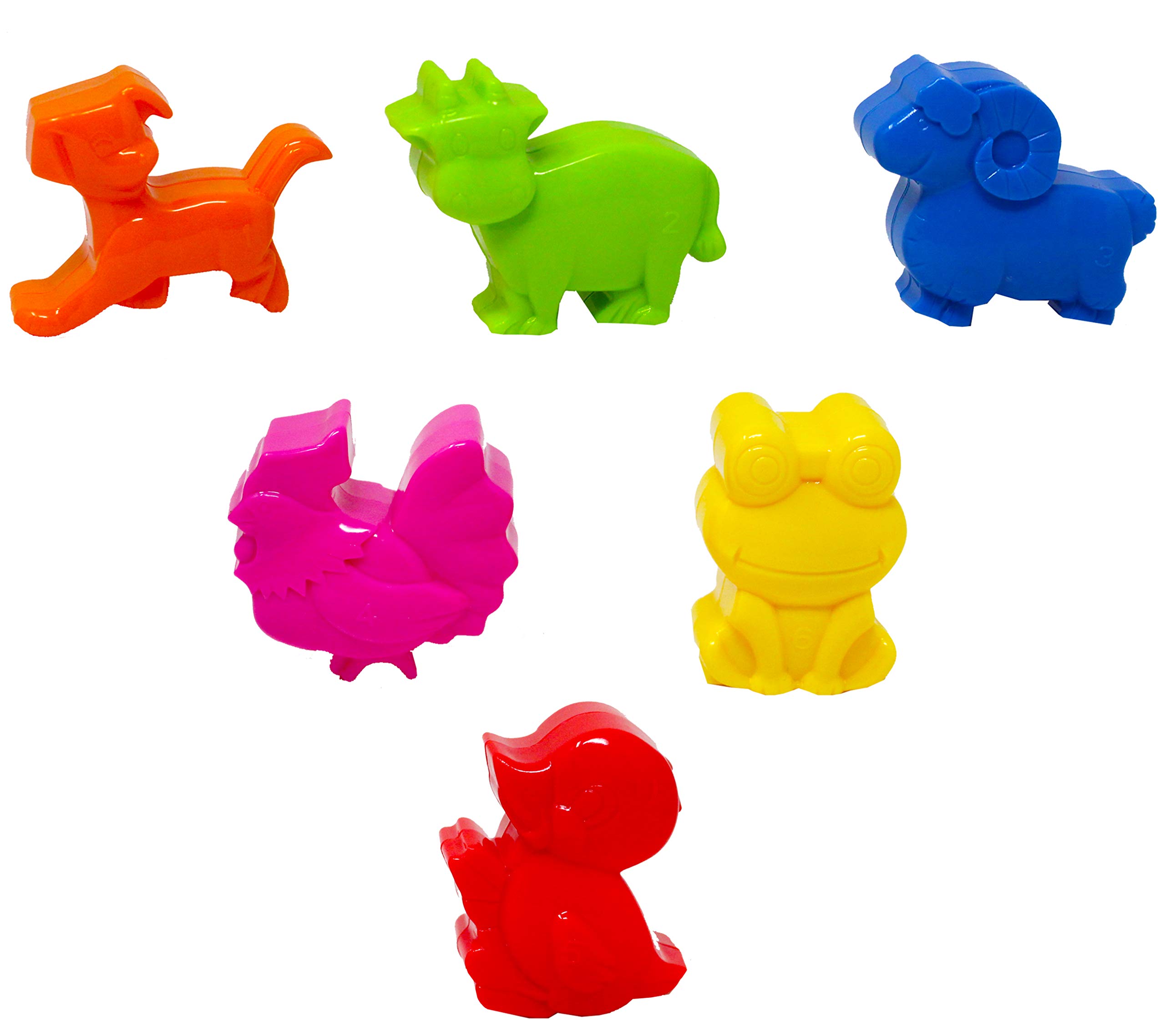 JOYIN Musical Toy, Baby Toy with 3D Animals Shapes, LED Light Up Car for Kids, Infant, Toddler, Interactive Learning Toy, Educational Toy, Easter Basket Stuffers and Gifts