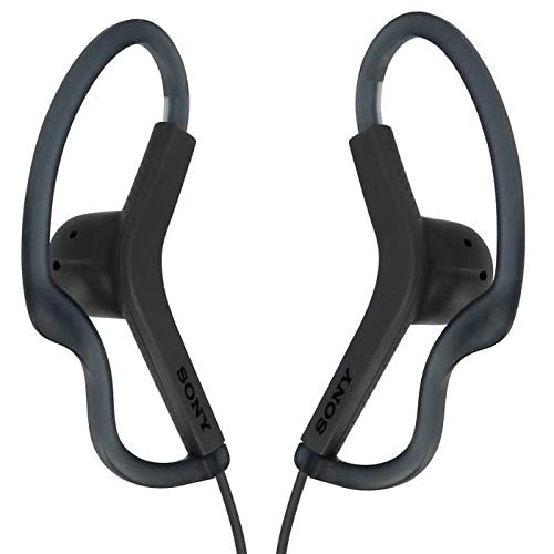 Sony MDR-AS210 Sports In-Ear Splashproof Headphones BLACK