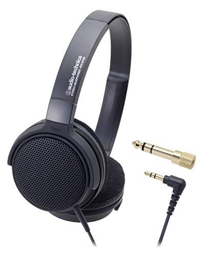 audio-technica Musical Instrument Monitor Headphones ATH-EP300-BK (Black)