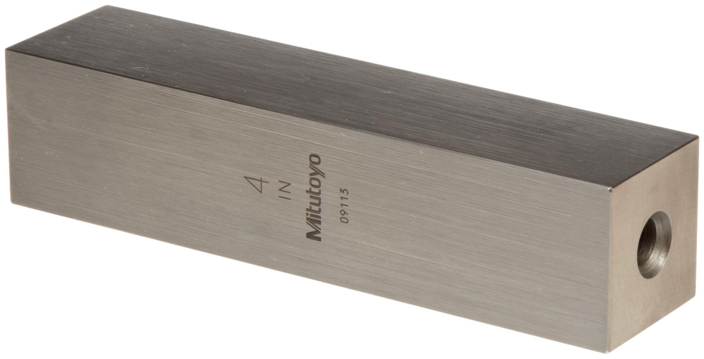 Mitutoyo Steel Square Gage Block Set, ASME Grade 0, 0.1001 - 0.1009" Length (36 Blocks)