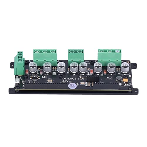Brushless Motor Driver - Dual Drive Controller Board Based on ODrive for Precise Motor Control of BLDC Motors - Motor Drive Module Compatible with ODESC3.6
