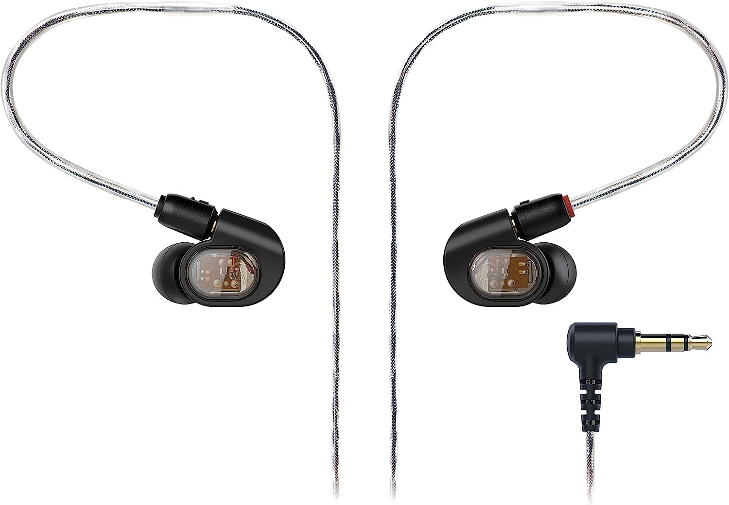 Audio-Technica ATH-E70 Professional In-Ear Studio Monitor Headphones,Black