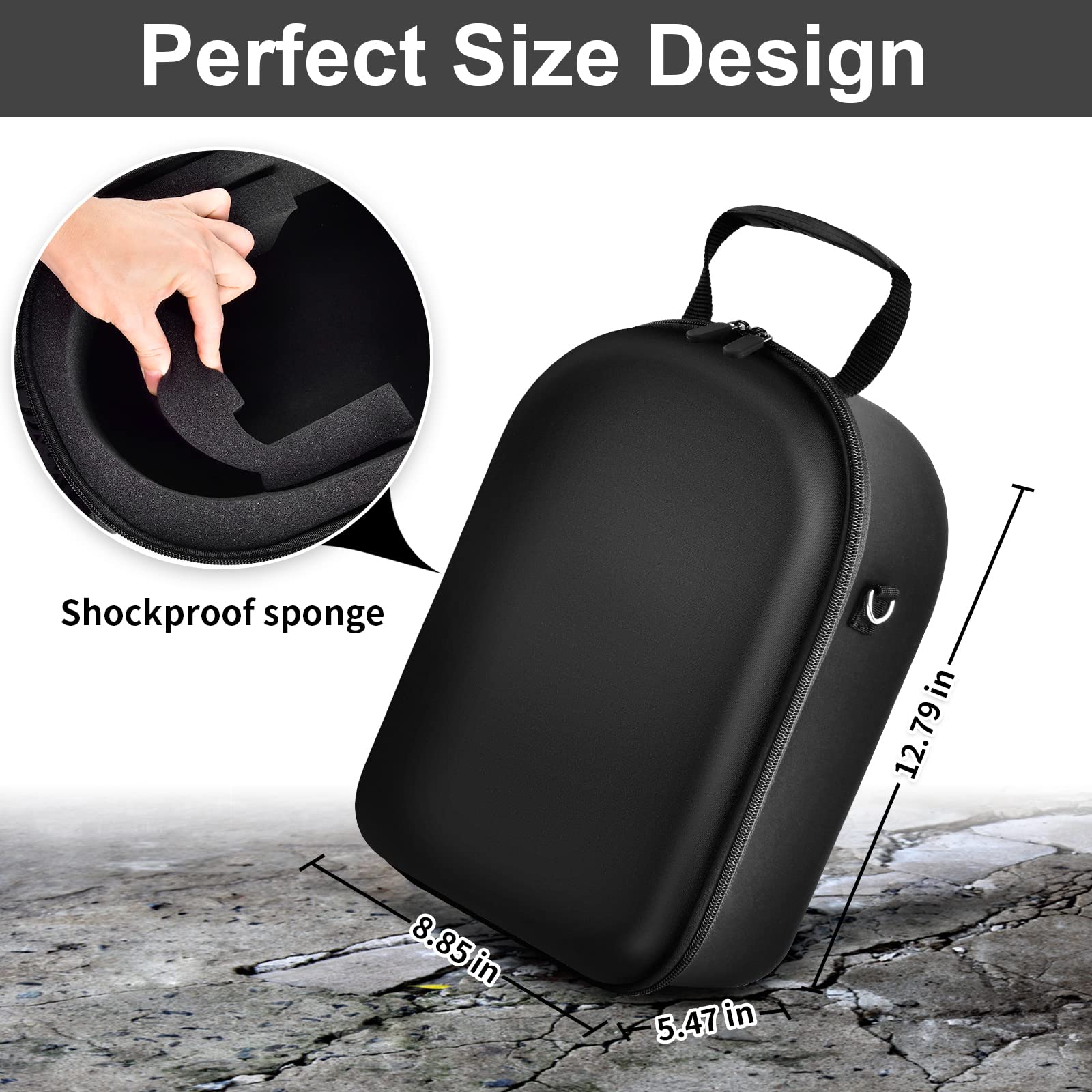 casmilee Case Compatible with Giiker Super Slide Brain Games + Carrying Case Compatible with Oculus for Quest 2 Advanced All-In-One Virtual Reality Headset