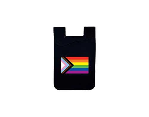 Daniel Quasar Silicone Cell Phone Wallet Holders - Phone Wallet - Stick on Wallet - Perfect for LGBTQ Accessories, Gay Stuff, LGBTQ Events, Pride Month, Promotional Events and Gift-Giving - 25 Wallet Holders