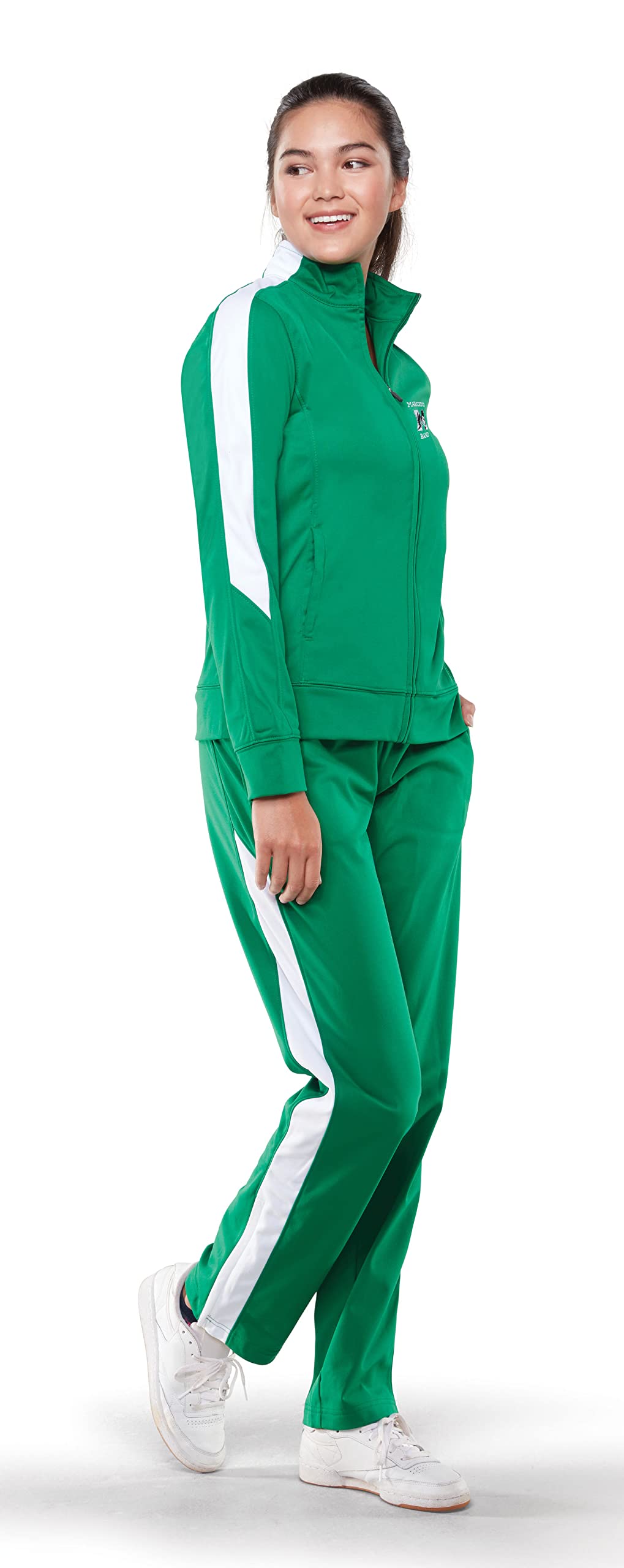 Augusta Sportswear Women's Large 4397, Kelly/White