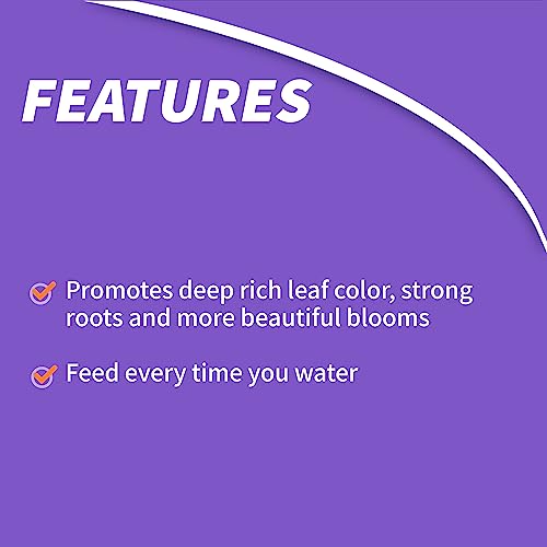 Bonide Liquid Orchid Food 9-7-9, 8 oz Concentrate Liquid Fertilizer for Strong Roots & Blooms, Use When Watering