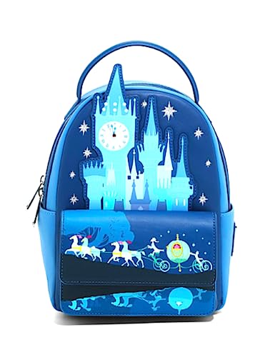 BoxLunch Loungefly Disney Cinderella Night Castle Mini Back Pack Exclusive