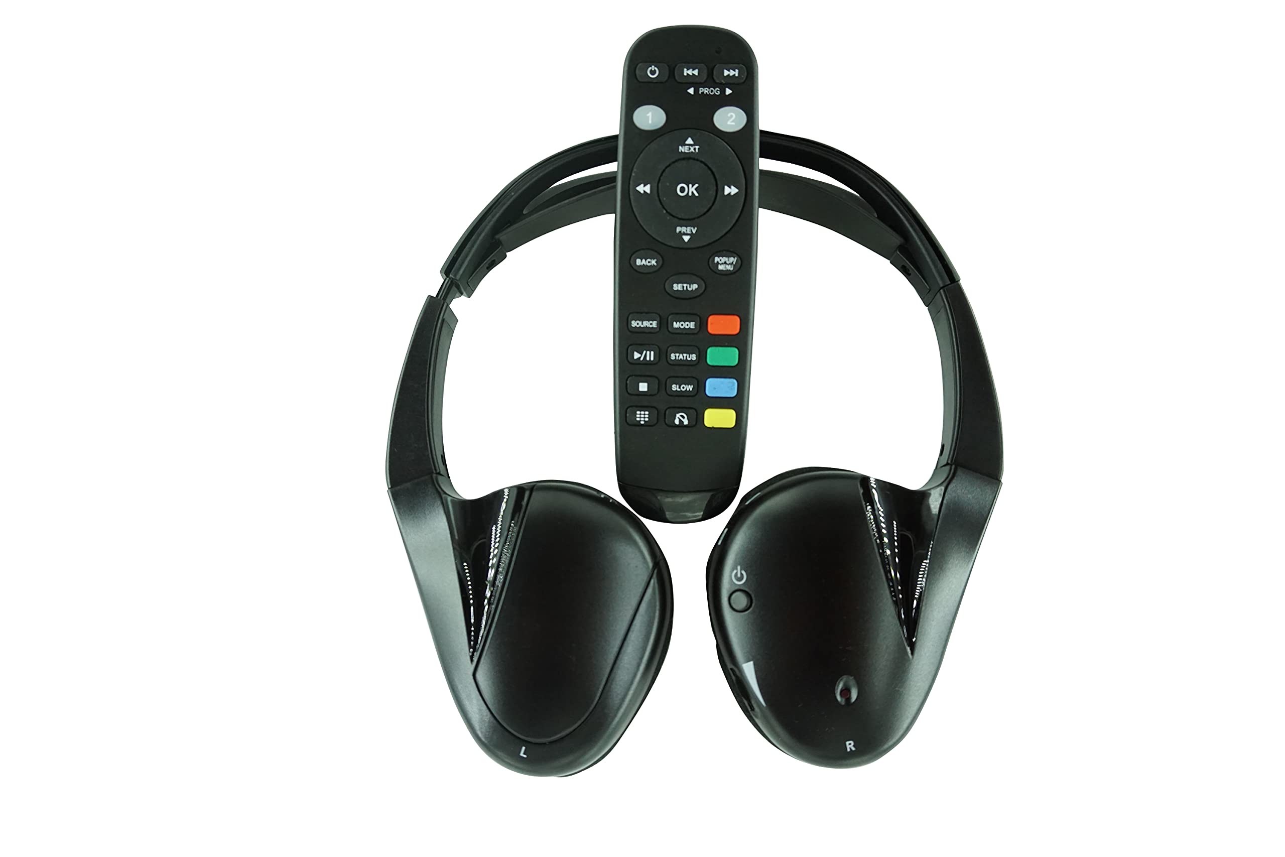 HCDZ Headphones for Jeep SRT Compass Grand Cherokee Liberty Patriot VES UCONNECT DVD Entertainment System with Remote