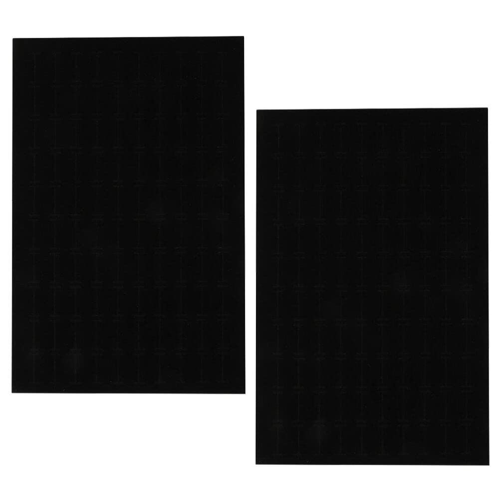 Beavorty 2pcs Box Jewelry Sponge Pad showcase display for selling jewelry drawer insert foam jewelry inserts necklace foam insert storage drawer jewelry supplies earrings ring frame