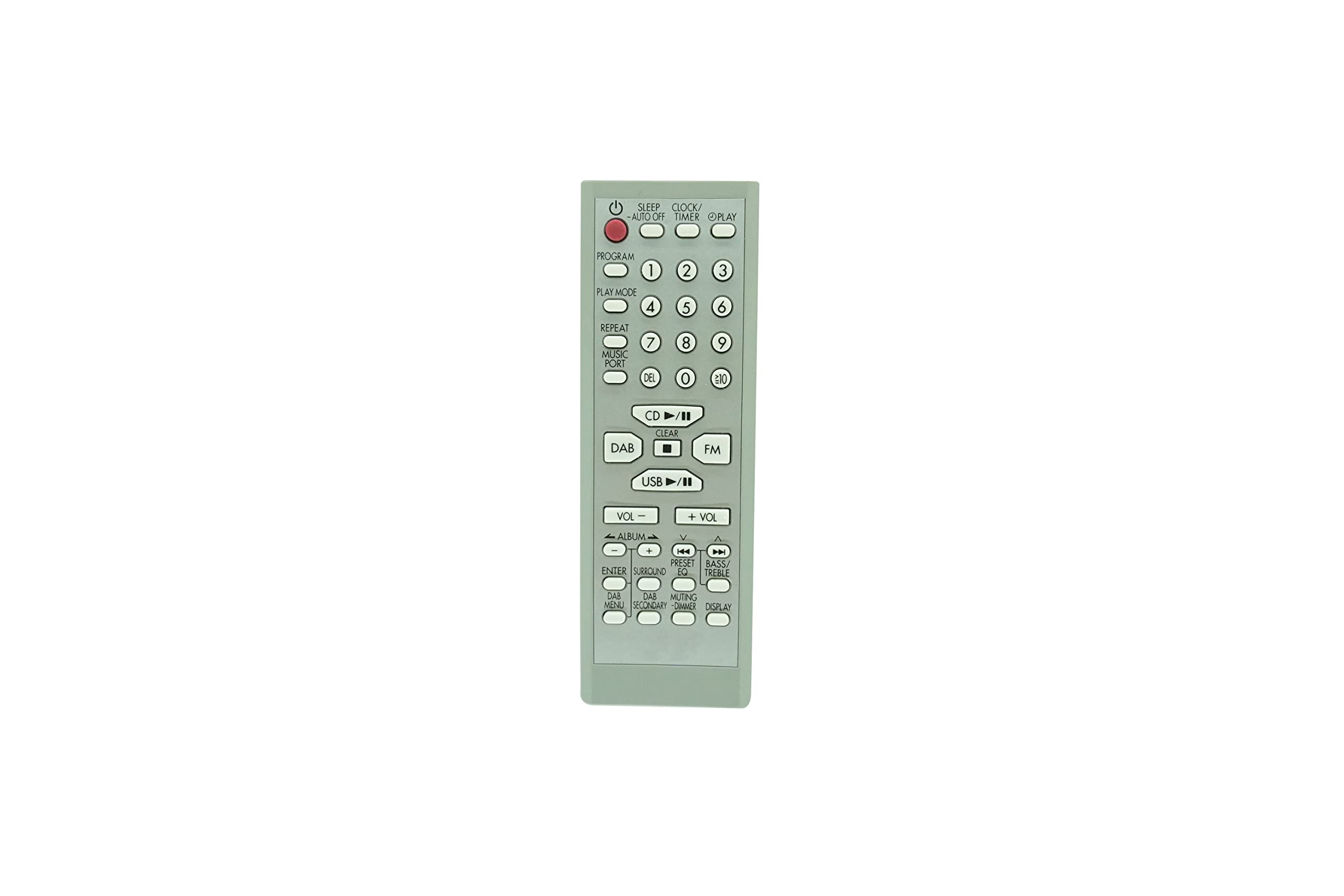HCDZ Replacement Remote Control for Panasonic N2QAYB000003 N2QAYB000004 N2QAYB000005 SA-PM23 SC-PM23 SC-PM23P SA-PM33EE SA-PM33 SA-PM33DB SA-PM32DB Micro CD Stereo Audio System