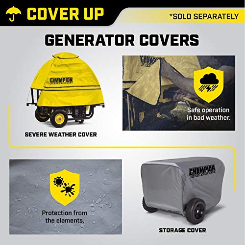 Champion 8000-Watt Dual Fuel Portable Generator with Electric Start
