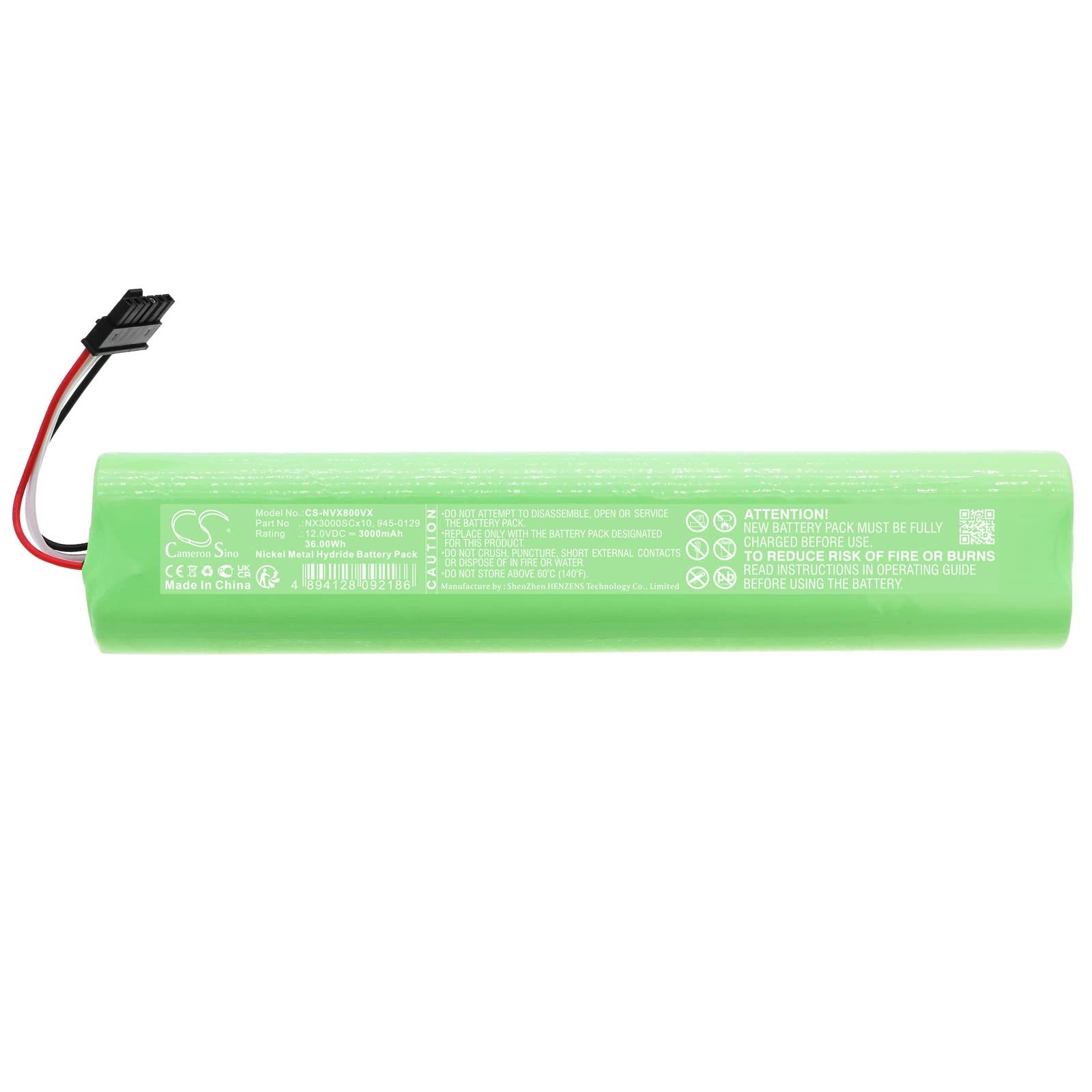 Auronino Neato Replacement Battery for 945-0179 Botvac 80 Botvac D85 Botvac D80 Botvac D75 Botvac 75 Botvac 85 Botvac 70e Compatible with 945-0129 NX3000SCx10(3000mAh)