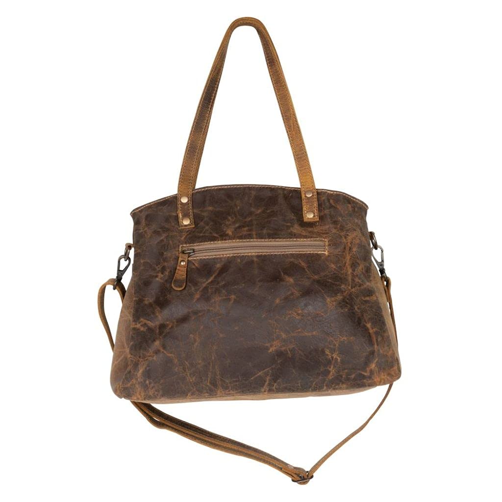 Myra Bag Lady'S First Love Leather Bag Upcycled Leather S-2166