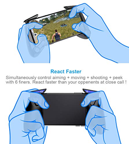GameSir Mobile Game Controller Trigger F3 (Plus) for Android/iOS, Suitable for FPS Fortnite PUBG, No Bluetooth Needed