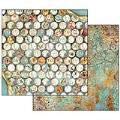 Stamperia Double-sided Paper Pad 12"x12" 10/pkg-time Is An Illusion, 10