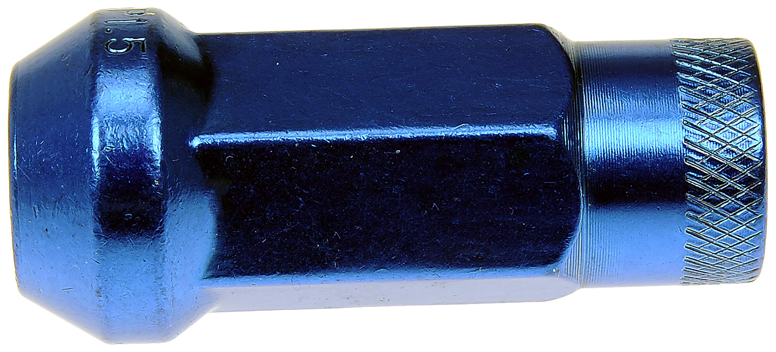 Dorman 713-385D Blue Open End Knurled Wheel Nuts Compatible with Select Models, 20 Pack