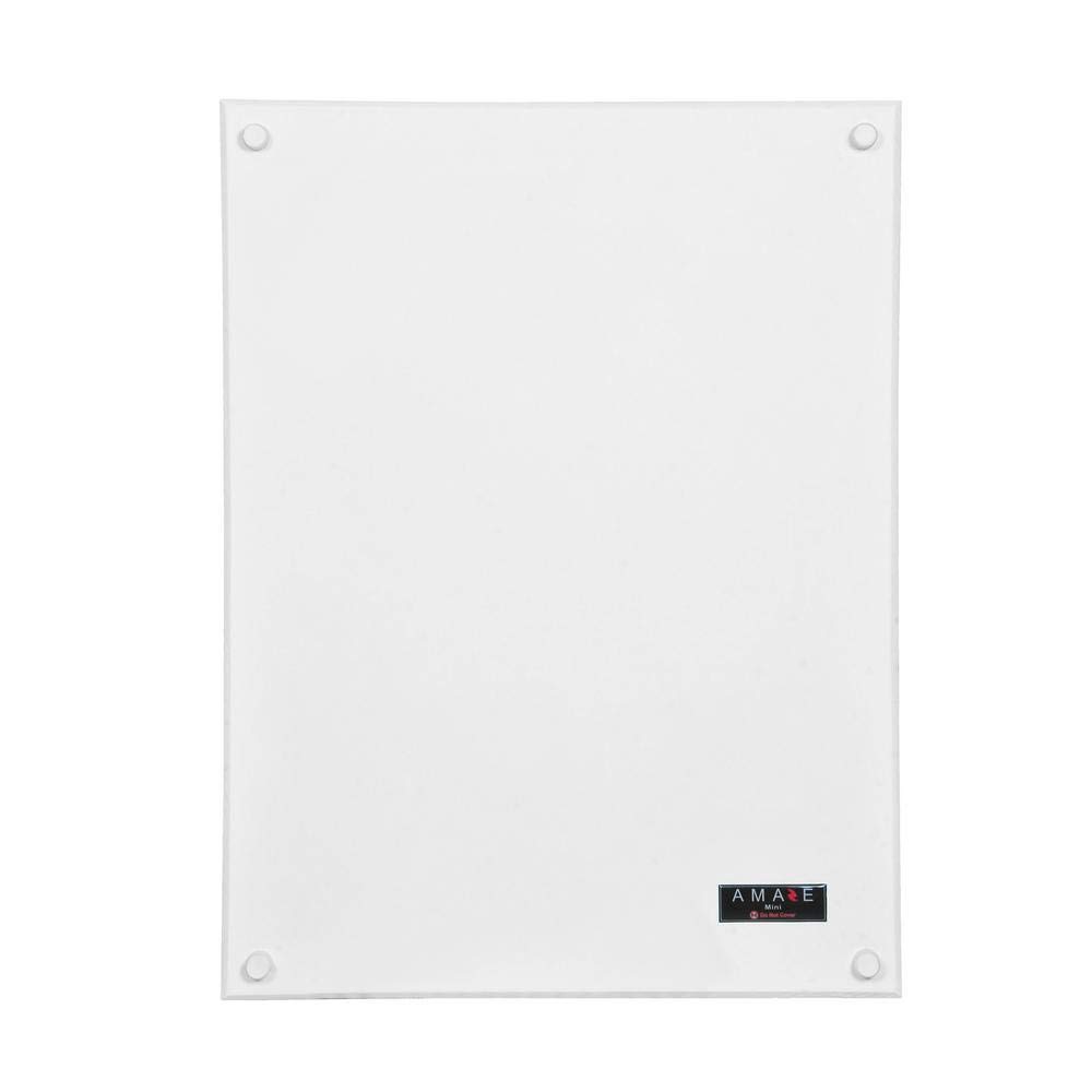 Electric Wall Heater - 250W Amaze Mini Convection Panel Heater w/Wall Mount Kit Up to 80 sq ft - 18″x24″ Paintable, Energy Efficient & Silent Under Desk, Bedroom or Bathroom Heater - Amaze Heaters
