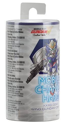 Bandai Namco - Gundam - Wing Gundam Zero (EW), Mobile Change HARO 3.5" Action Figure