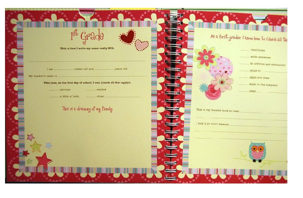 Publications international School Years Sweet Memories Deluxe Album Girl Book