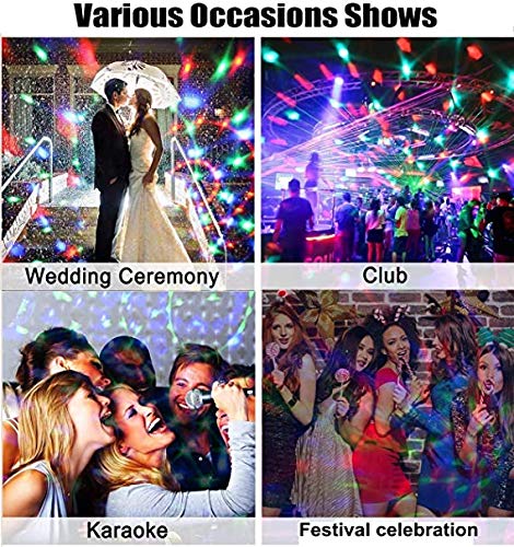 NARFIRE Voice Control USB LED Light Mini Stage Light K Gebao Music KTV Atmosphere Household Crystal Disco Light