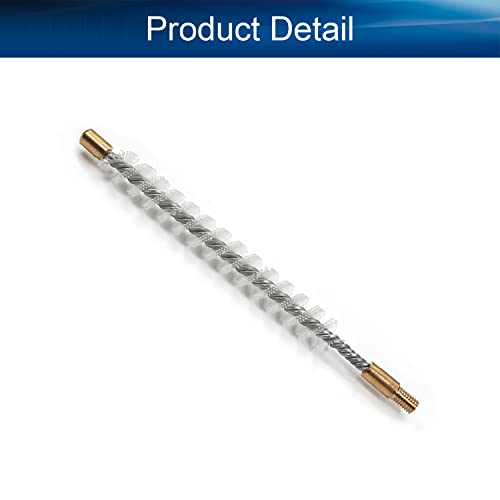 Bettomshin Freezer Refrigerator Coil Cleaning Tool 12.5mm/0.49 inch Dia Bristle Brush White 1Pcs