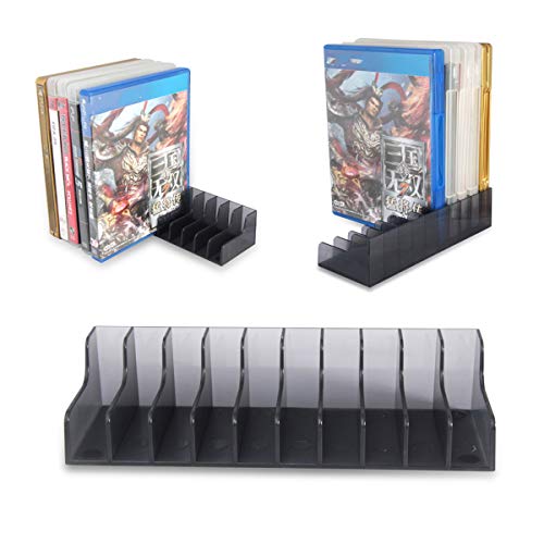 iFCOW Storage Stand CD Disk Holder Storage Rack for PS4/PS4 Slim/PS4 PRO Game Card Box