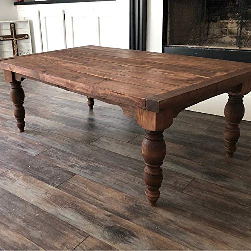 CAROLINA LEG CO. Modern Chunky Bench Legs - Perfect for Coffee Tables - Set of 4 - Made in NC - Dimensions: 3.5" x 16"