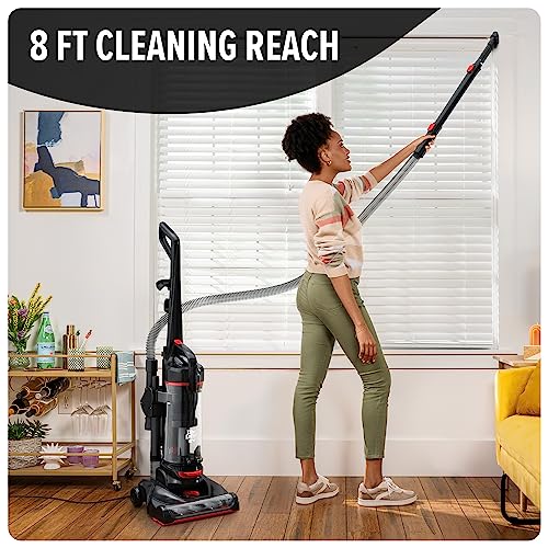Dirt Devil Multi-Surface Total Pet+ Upright Bagless Vacuum Cleaner, Black