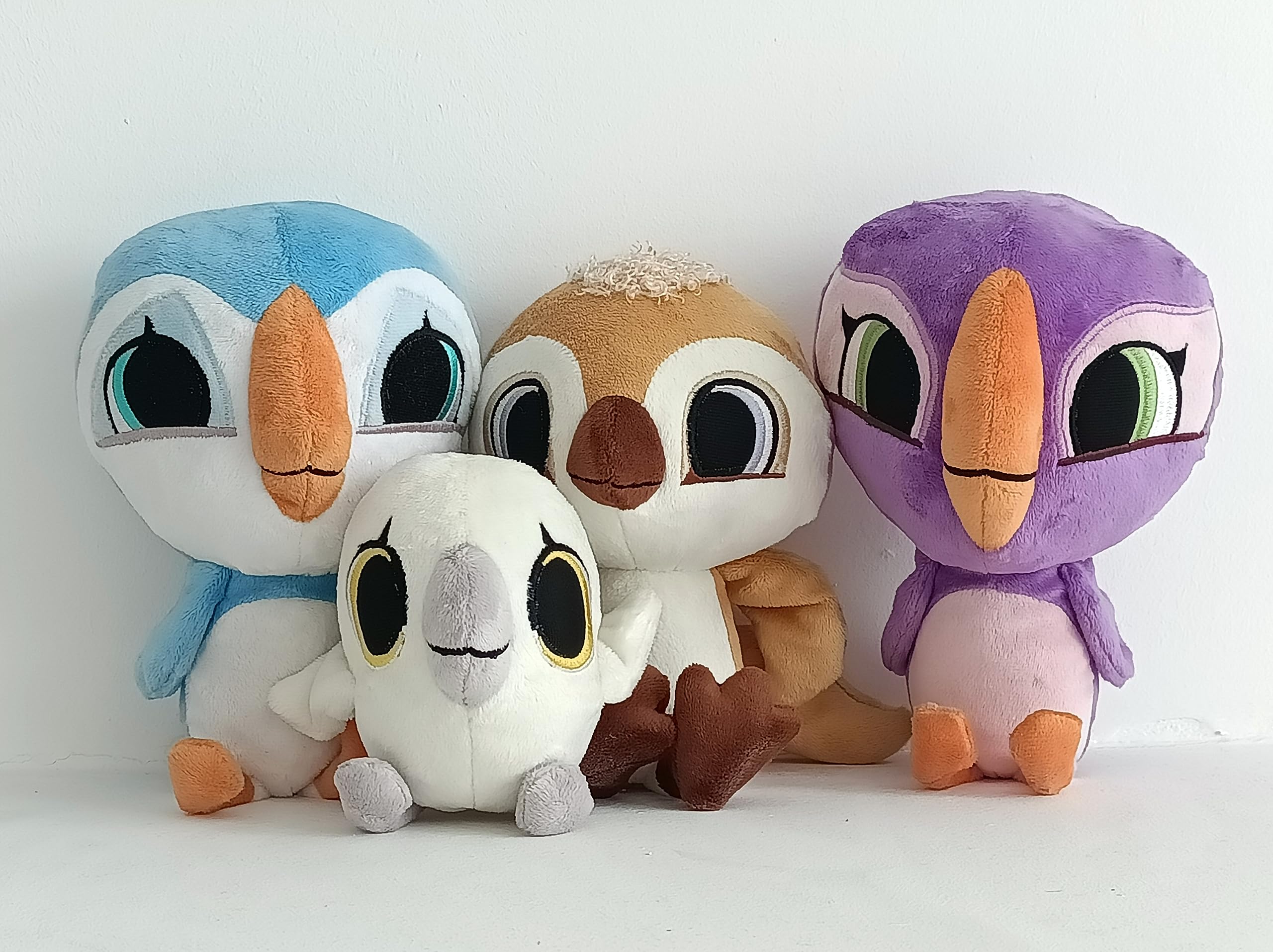 PUFFIN ROCK Oona & Baba Plush 2 Character Set | Oona Approximately 32cm | Baba Approximately 20 cm